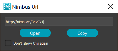 Nimbus - Welcome to Nimbus Screenshot!