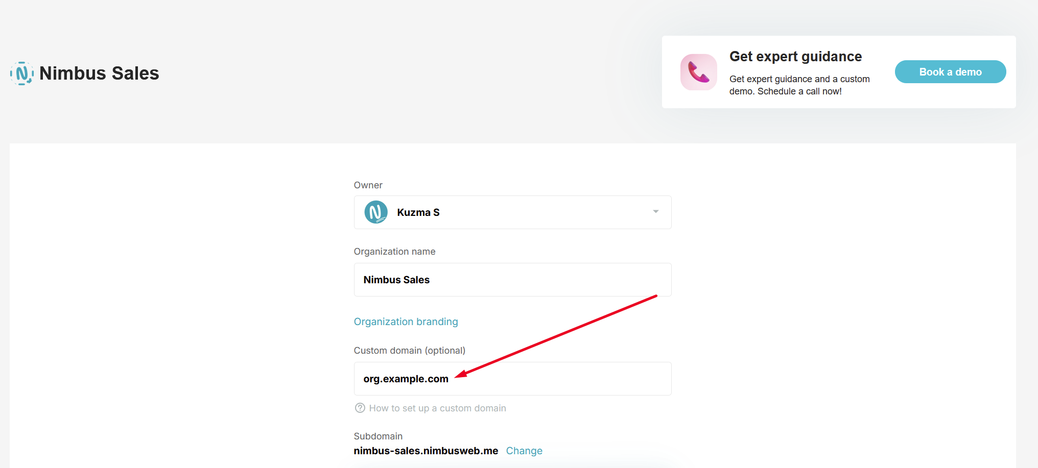 Custom Subdomains (CNAME) - FuseBase