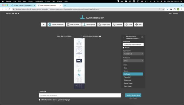 How to Take a Screenshot of an Entire Webpage - Nimbus Capture - FuseBase