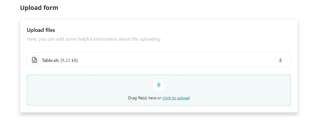 File Uploader for Portal - FuseBase