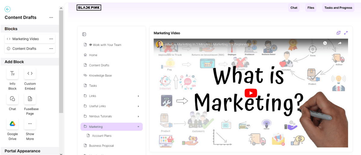 Embed feature in the portals: what it is and how to use it- FuseBase