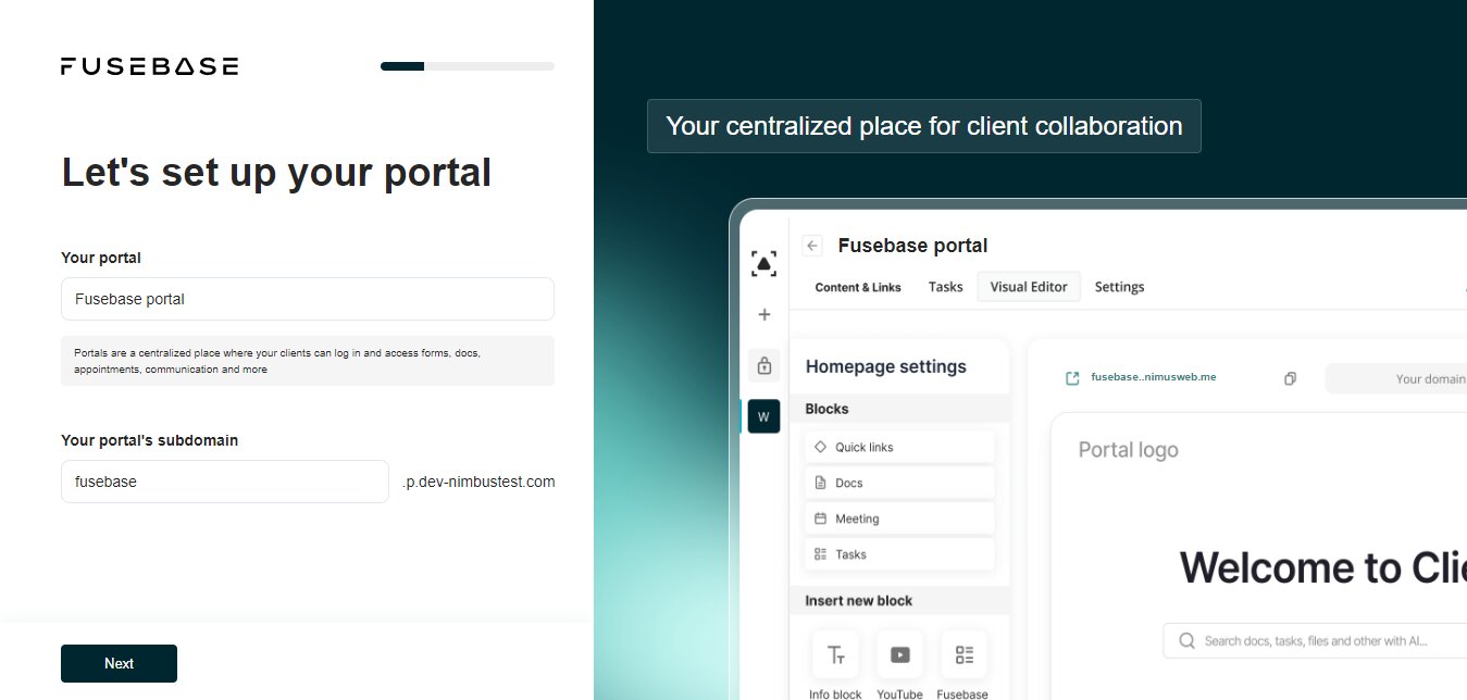 Create the Client Portal - FuseBase