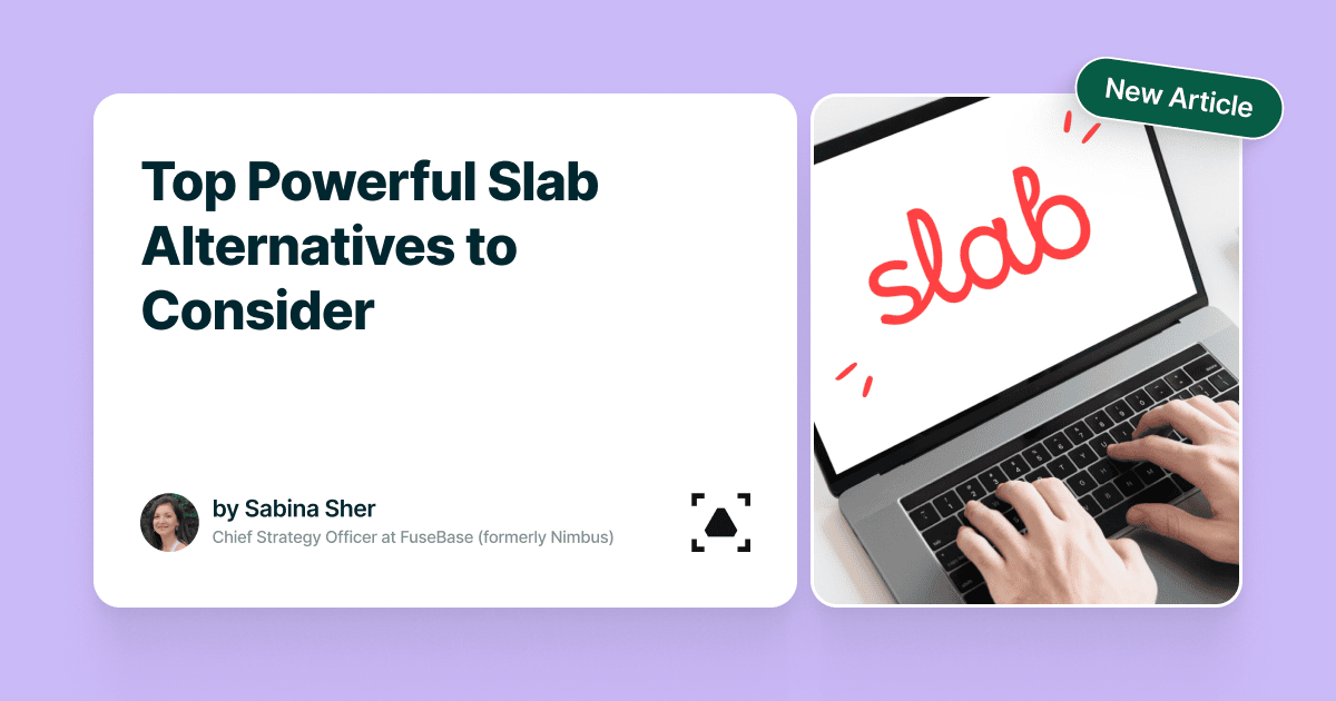 Best Slab Alternatives for Service Businesses and Professionals - FuseBase
