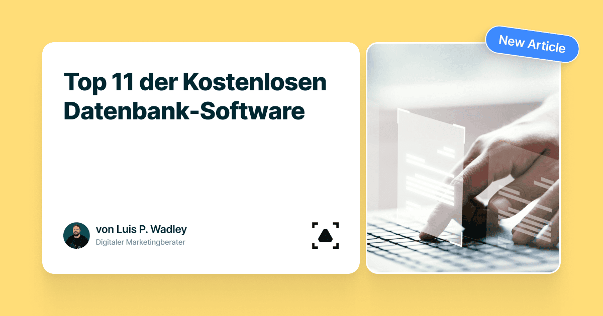 Top 11 der kostenlosen Datenbank-Software - FuseBase