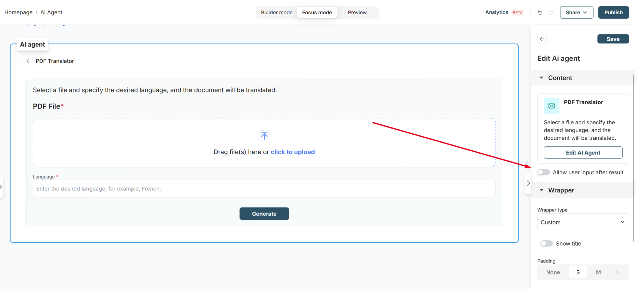 Adding AI Agents to FuseBase Portals - FuseBase