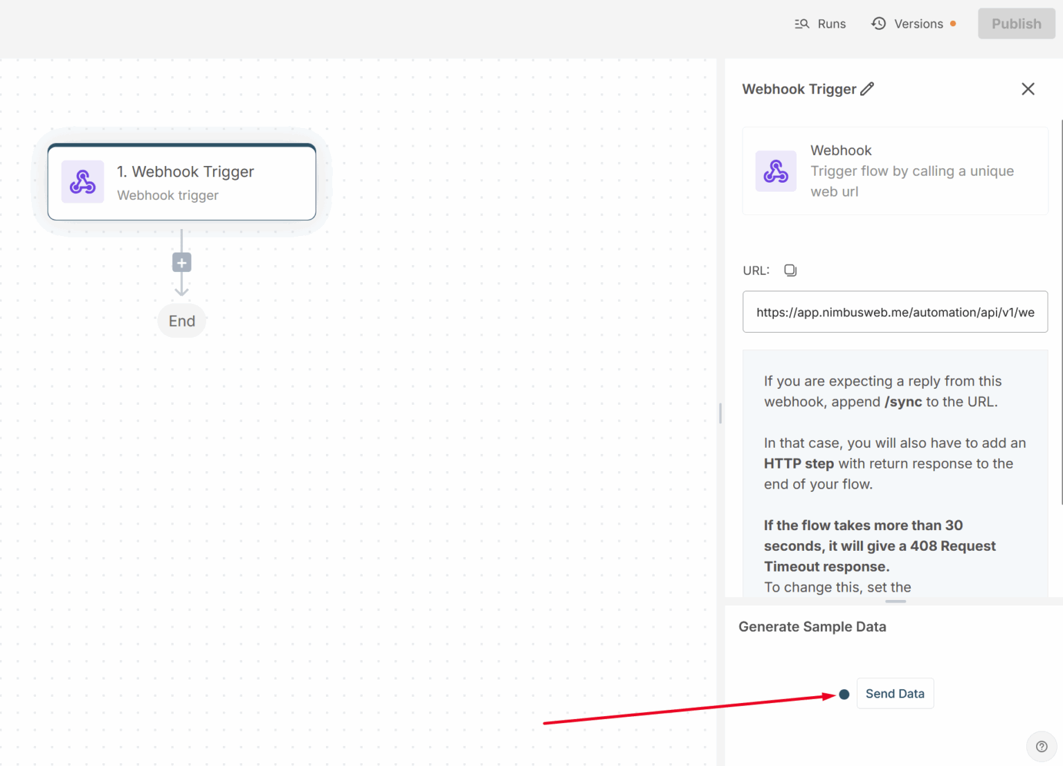 Webhook Trigger - Guide - FuseBase