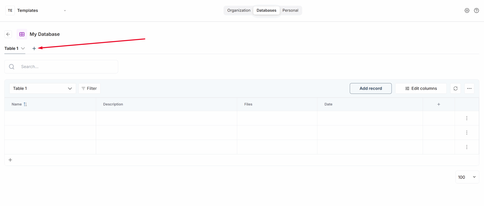 Custom Databases - Quick Guide - FuseBase